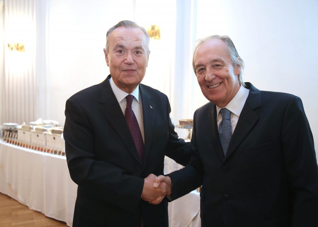 The Ambassador of Romania to Croatia, Constantin-Mihail Grigorie ...