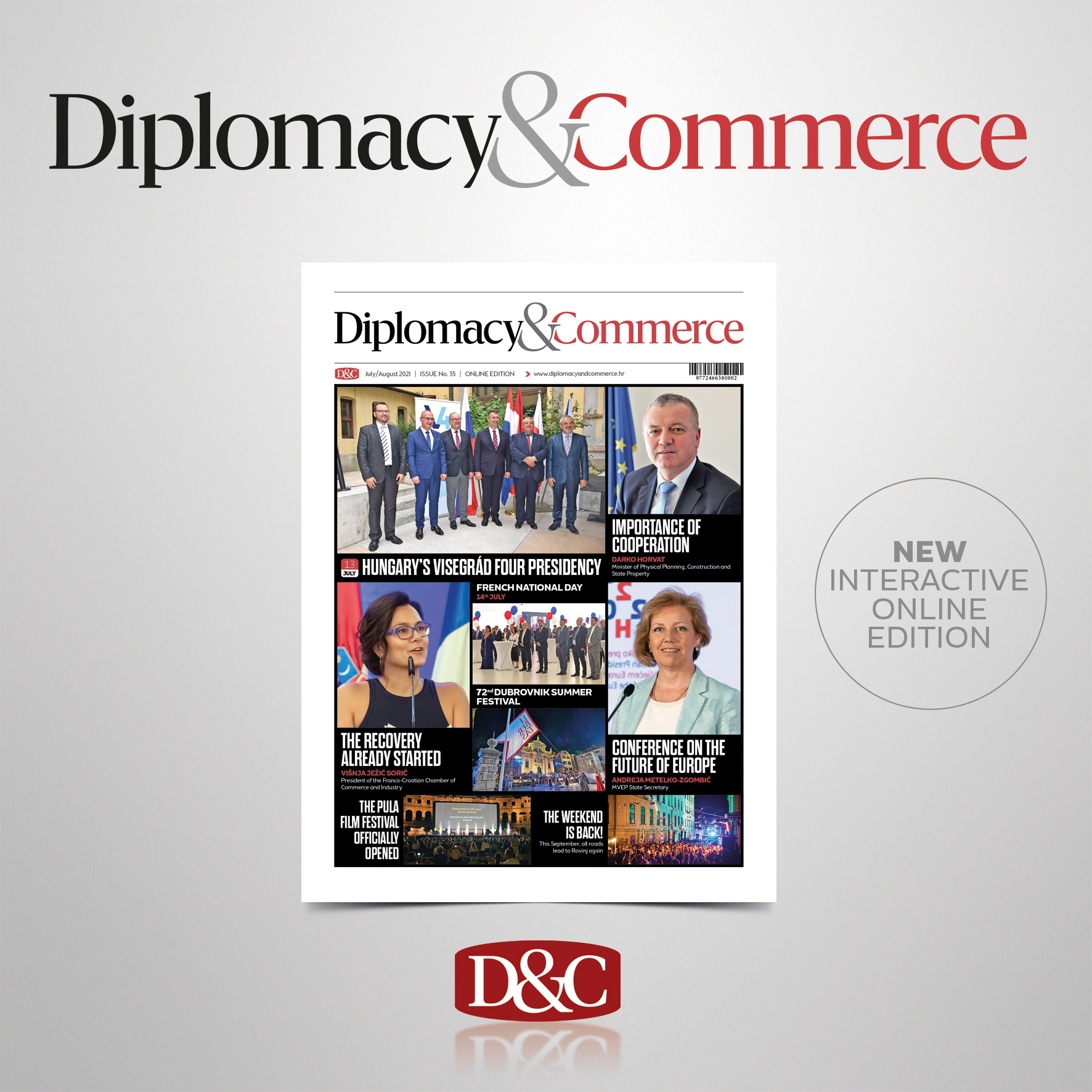 New issue of Diplomacy & Commerce magazine! — Diplomacy&Commerce Croatia