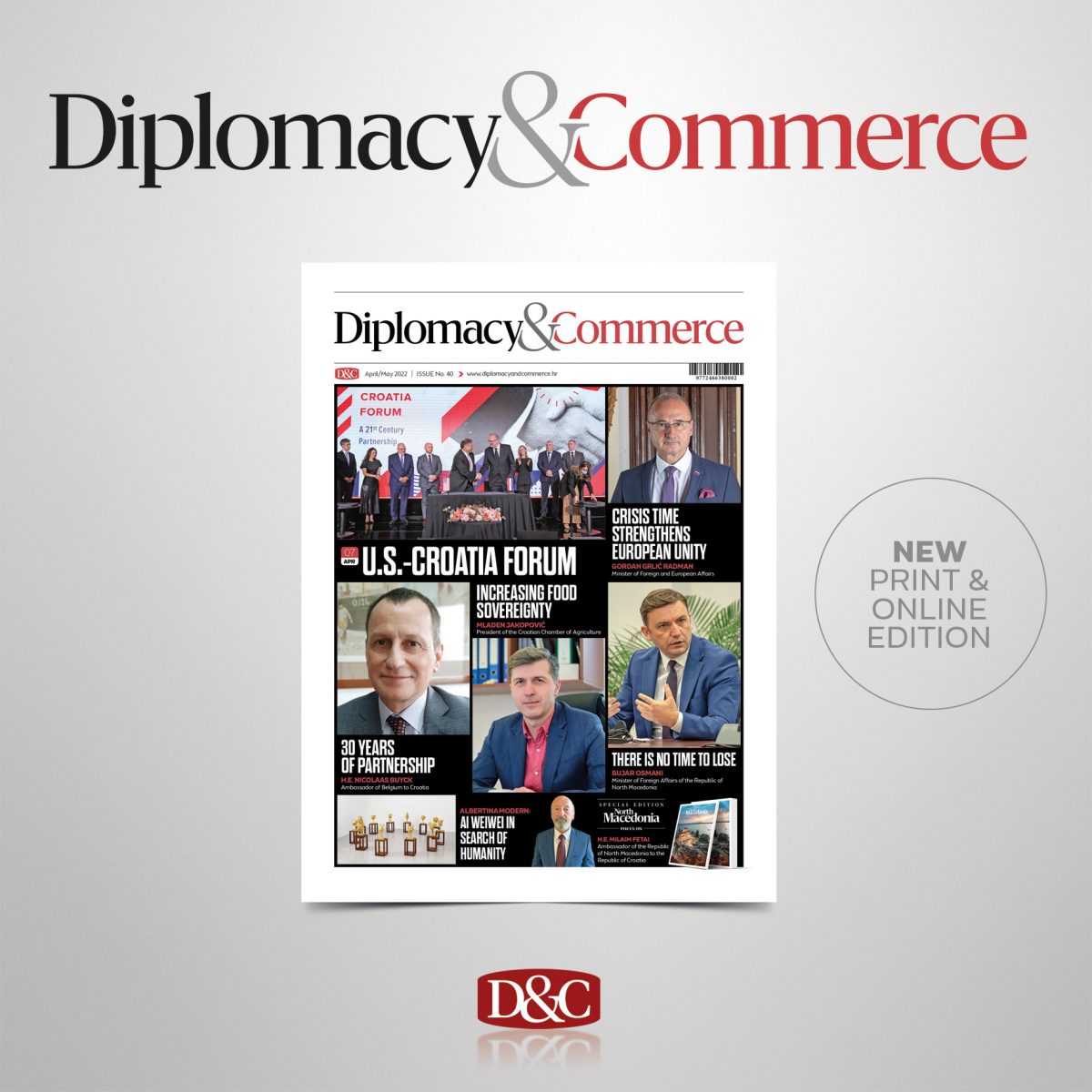 New issue, Diplomacy & Commerce No40! — Diplomacy&Commerce Croatia