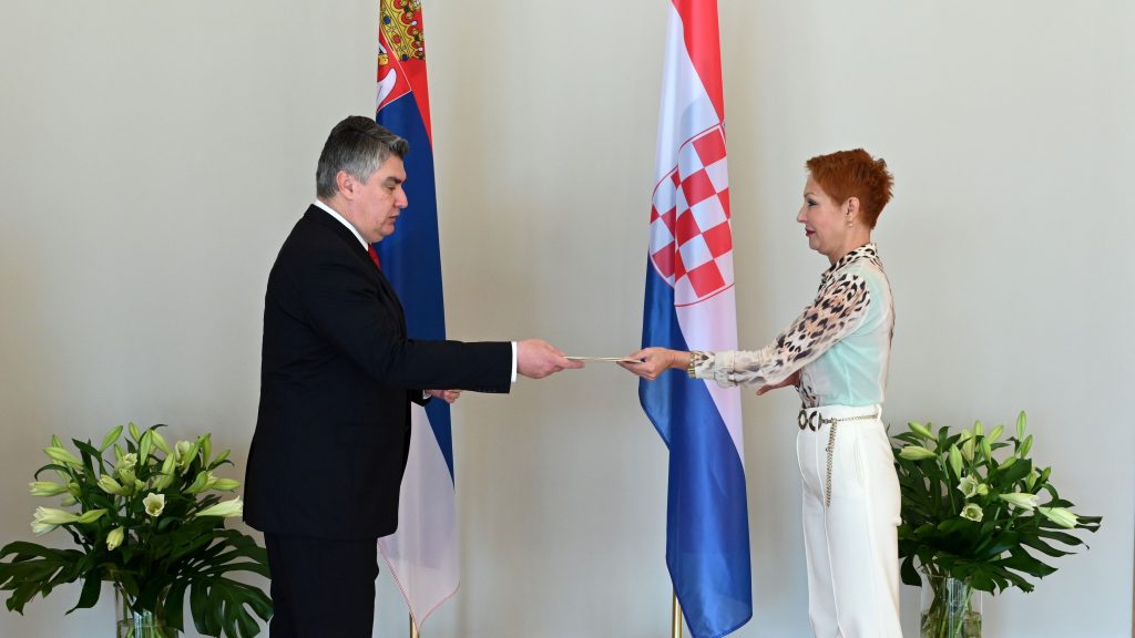 Ambassador of Republic of Serbia Presents Credentials to President of ...