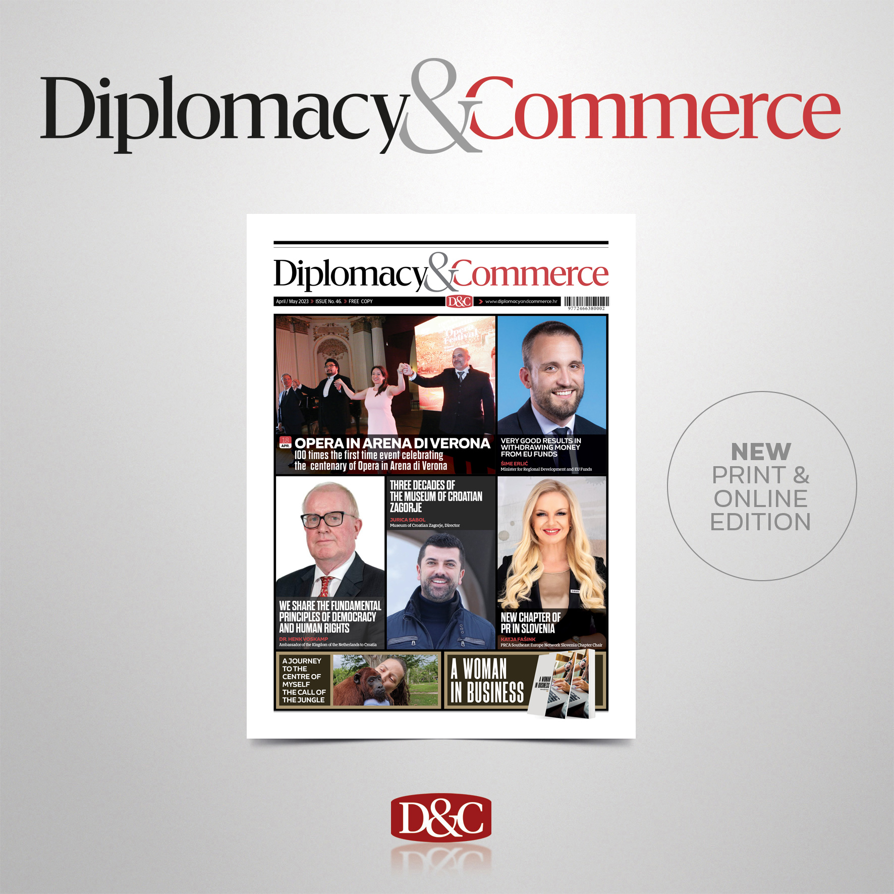 New issue of Diplomacy&Commerce magazine, No 46! Special supplement ...