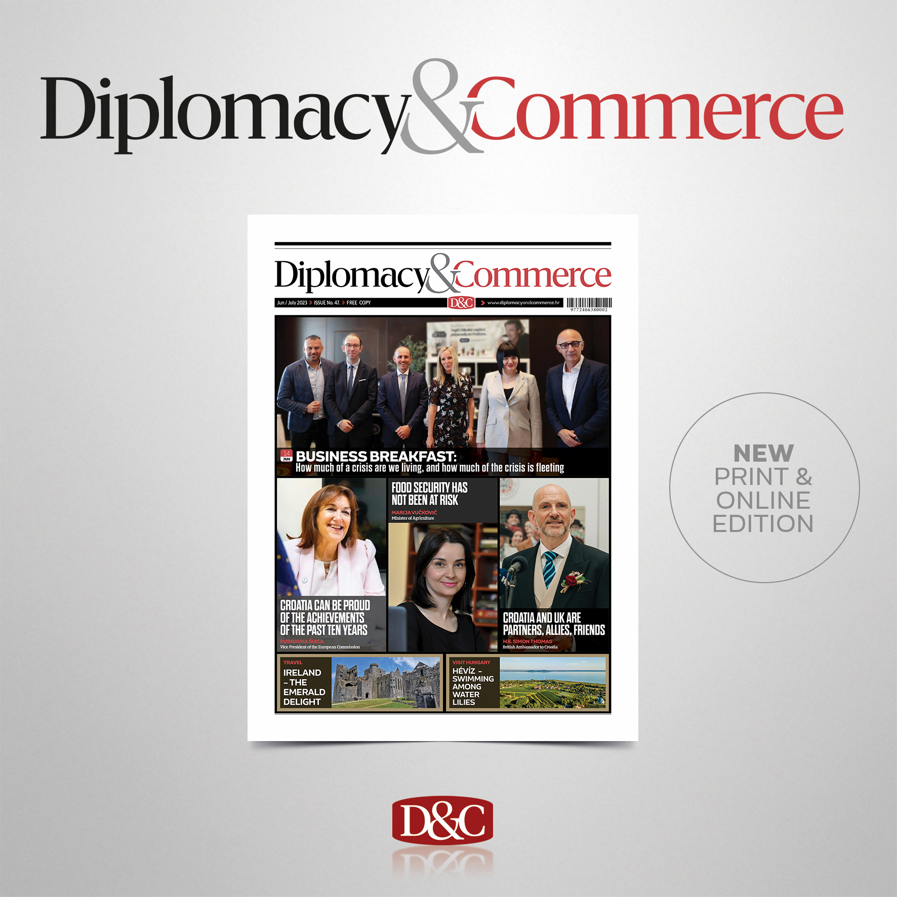 Summer issue of Diplomacy&Commerce magazine, No 47 — Diplomacy&Commerce ...