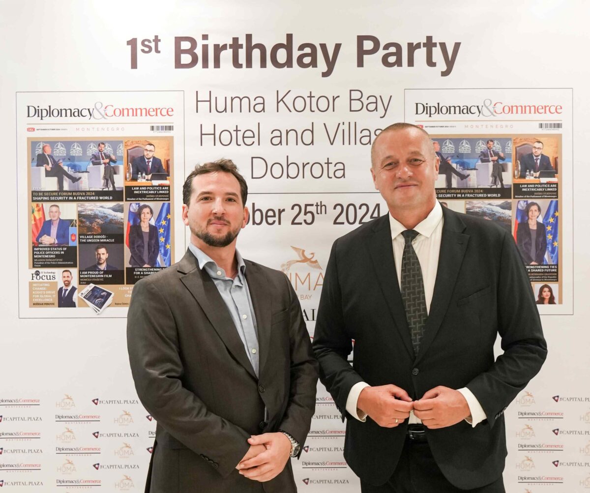 "Diplomacy & Commerce Montenegro" celebrated its 1st birthday ...