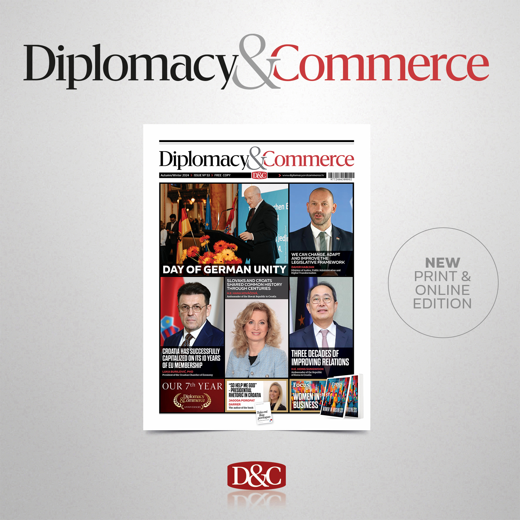 New, birthday, issue of Diplomacy&Commerce magazine — Diplomacy ...
