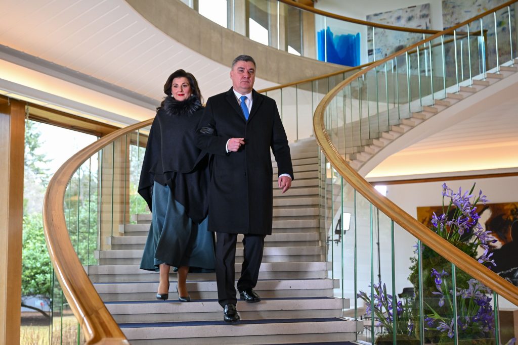 President Milanović took the ceremonial oath for his second five-year ...