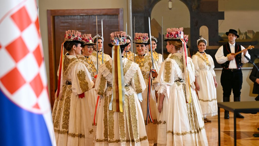 President Milanović took the ceremonial oath for his second five-year ...