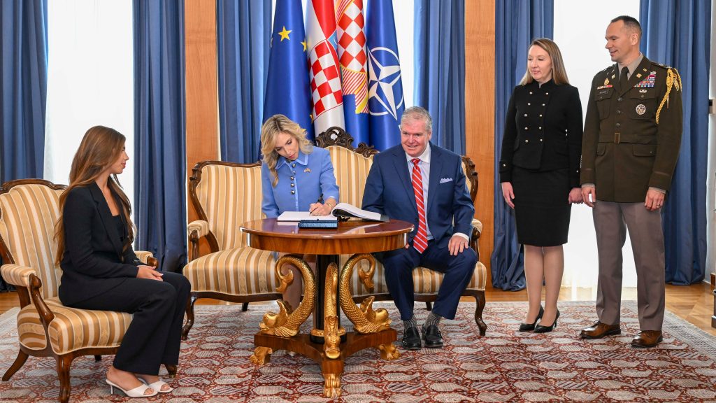 PHOTO: Office of the President of the Republic of Croatia / Dario ...