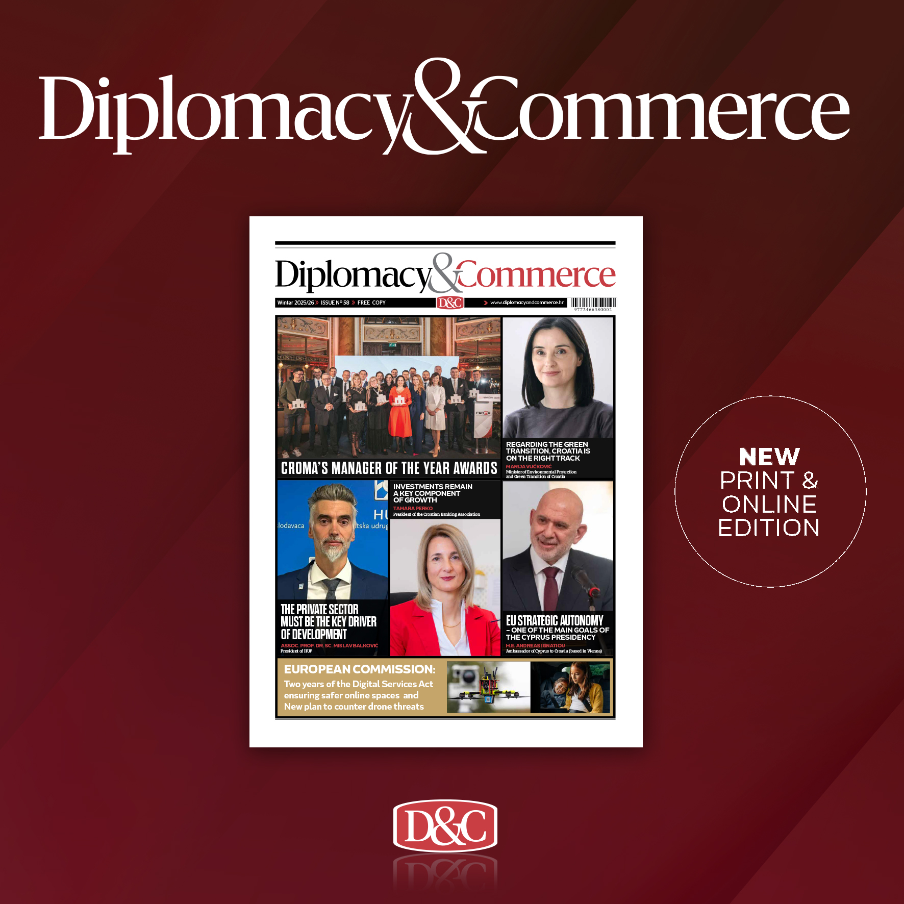 New issue, No58, of Diplomacy&Commerce magazine — Diplomacy&Commerce ...